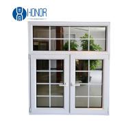 China Factory Customization Standard Design PVC UPVC Casement Windows Single Double Swing PVC Casement Window for sale