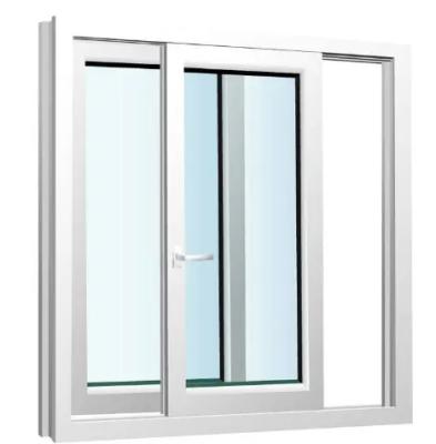 China HONOR Modern PVC Double Glazed Soundproof Sliding Windows for Villa with Horizontal Swing Opening for sale