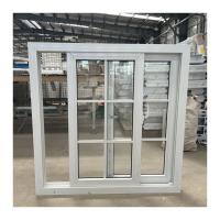 China Hot Sale UPVC Sliding Window with Double Glazing for sale