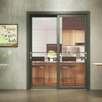China 2025 Modern Interior Door Aluminum Sliding Doors French Style Sliding Glass Door Frame for sale