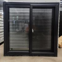 China Black Color Frame Plastic Window Design Pvc Upvc Sliding Glass windows for sale