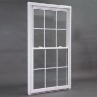 China Hot Sale American Style Sliding Windows Vinyl Single up Down Window Double Hung Windows for sale