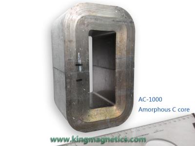 China Large size, high saturation flux density, amorphous U core, CD core for sale