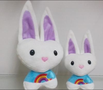 China 3 Inch Stuffed Plush Easter Bunny Rabbit Toy OEM Custom Design for Show Display for sale
