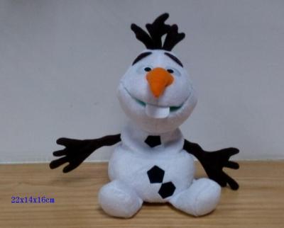 China Custom Stuffed Plush Toys Frozen Cartoon Dolls 20cm Soft Fabric for Kids for sale