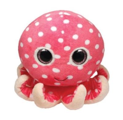 China Stuffed Plush Sea Animal Toy Octopus with Color Eyes 30cm Soft Cuddly for sale