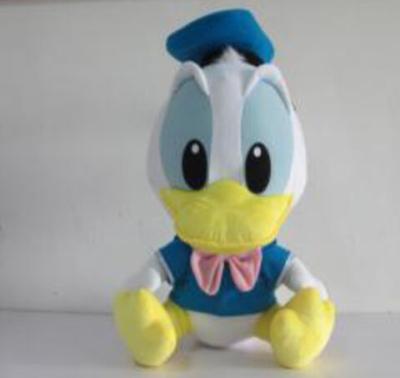 China Stuffed Plush Cartoon Donald Duck Toy 30cm Soft Cuddly Doll for Kids Gift for sale