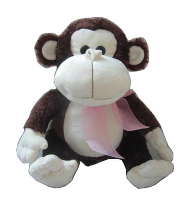 China Electronic Plush Monkey Bluetooth Speaker 5W Portable Wireless Audio Toy for sale