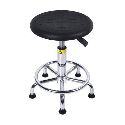 China 20 Inches Seat Indoor PU Office Chair Indoor Clear Room Chair With Wheels for sale