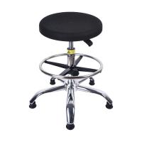 China Laboratory Stainless Steel Metal Round Esd Stools Anti Static Lifting For Lab for sale
