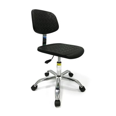 China 300lbs Custom Polyurethane Foaming ESD Chair With Back Rest And Footrest for sale