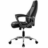 China Ergonomic PU Office Chair with Adjustable Armrest Height 25-30, 300 Lbs Weight Capacity and 20 Inches Seat Width for sale