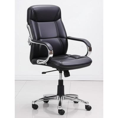 China 25.5 inch PU Office Chair with 300 Lbs Weight Capacity and 18 Inches Seat Depth for Comfortable Indoor Use for sale