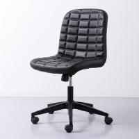 China 25.5 Inches Modern Style Indoor Use PU Office Chair with Swivel Function and Adjustable Height for sale