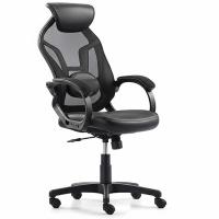 China 25.5 Inches Dimensions PU Office Chair with 25 Lbs Weight and Smooth-Rolling Caster Wheels for Ergonomic Comfort for sale