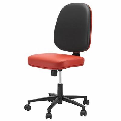 China PU Office Chair with 18 Inches Seat Depth 20 Inches Seat Width and 25-30 Inches Adjustable Armrest Height for sale
