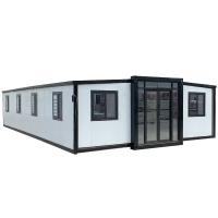 China Double Wings Expandable Container House 3500x8000mm with Grade 11 Wind & Grade 8 Earthquake Resistance for sale