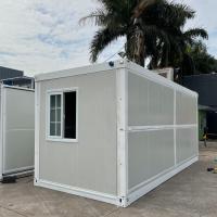 China Prefabricated Folding Container House 3500x8000mm with 50-100mm Insulated Wall Panels for sale