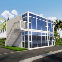 China Flat Pack Prefabricated Container Homes for Hospital Use - 50mm to 100mm Insulation, 3-Hour Installation for sale