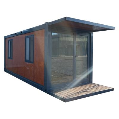 China 20ft Flat Pack Container House with Steel Frame - 50-100mm Insulation Options, 3-Hour Assembly for sale