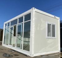 China Custom Fireproof Prefab Container House with 50-100mm Sandwich Panels and 3-Hour Installation for sale