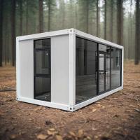 China Waterproof Prefab Shipping Container Home 3500x8000mm with Aluminum Sliding Door and 50-100mm Insulation Options for sale