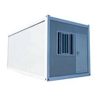 China Customizable Flat Pack Prefab Container Home with 50-100mm Insulation Panels and 3-Hour Installation for sale