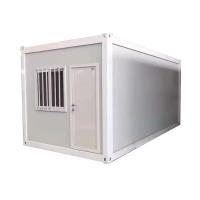 China Customized 20ft Flat Pack Container House Living Modern Steel Structure 50mm EPS Panel for sale