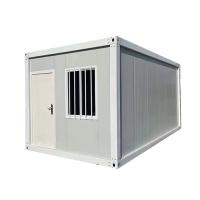 China Fire Prevention Flat Pack Container House Eco Friendly Prefab Storage Container Homes for sale
