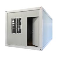 China Fire Prevention Flat Pack Container House Eco Friendly Prefab Storage Container Homes for sale