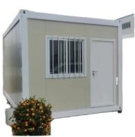 China Customizable Prefab Folding Container House 50mm EPS Sandwich Panel Steel Structure for sale