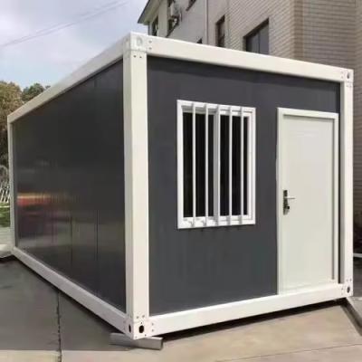 China 20ft Prefab Shipping Container House with 50-100mm Soundproof Insulation for Warehouse Use for sale