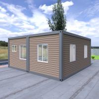 China Modern Single Floor Flat Pack Container House 3500x8000mm with 50-100mm Insulation Panels and 3-Hour Installation for sale