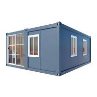China Compact Mobile Expandable Prefab House 3500x8000mm with 50-100mm Insulation Panels for Cafe Shop and Wine Bar for sale