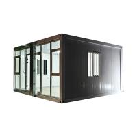 China Folding Flat Pack Detachable Container House 3500x8000mm with 50-100mm Insulation for Outdoor Use for sale