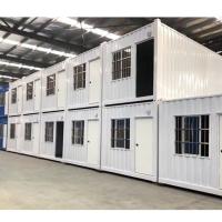 China Easy Assembly Foldable Prefabricated Container House 3500x8000mm with 50-100mm Insulation for Work Use for sale