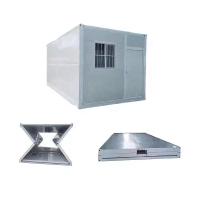 China Portable Folding Container House 3500x8000mm with 50-100mm Insulation Panels and Pre-Wired Electrical System for sale
