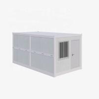 China Portable Folding Container House 3500x8000mm with 50-100mm Insulation Panels and Pre-Wired Electrical System for sale