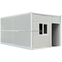 China Modern Fold Out Modular Homes with 50-100mm EPS Sandwich Panels and PVC Windows - 3500x8000mm Maximum Size for sale