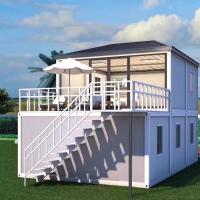 China Economic Multifunctional Prefab Shipping Container Homes Dormitory use for sale