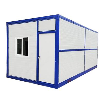 China Fire Resistant Fold Up Container Home 3500x8000mm with 50-100mm Insulation for Construction Sites for sale