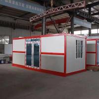 China Z-Shaped Waterproof Container Foldable House 3500x8000mm with Fire Resistant Panels for Storage for sale