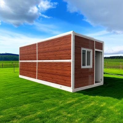 China Movable Folding Container House with 50-100mm Insulation Panels and 3500x8000mm Maximum Size for sale