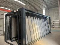 China Folding Container House 3500x8000mm with 50-100mm Insulation Panels | Prefab Expandable Modular Building for sale