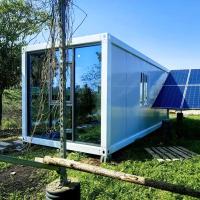 China Bending Plate Folding Container House Steel Structure Foldable Mobile Container House for sale