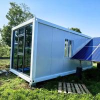 China Bending Plate Folding Container House Steel Structure Foldable Mobile Container House for sale