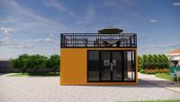 China Prepare Installation Foldable Modular Home Wind Proof And Heat Insulation for sale