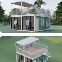 China Weather Resistant Folding Container House Steel Frame Fold Up Container House for sale