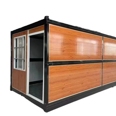 China Compact Foldable Container House 50mm EPS Sandwich Panel Easy Cleaning Long Term Use for sale