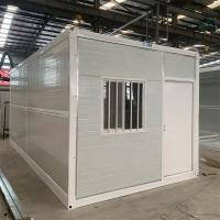 China Easy Installation Collapsible Prefab Homes With Customizable Colors for sale